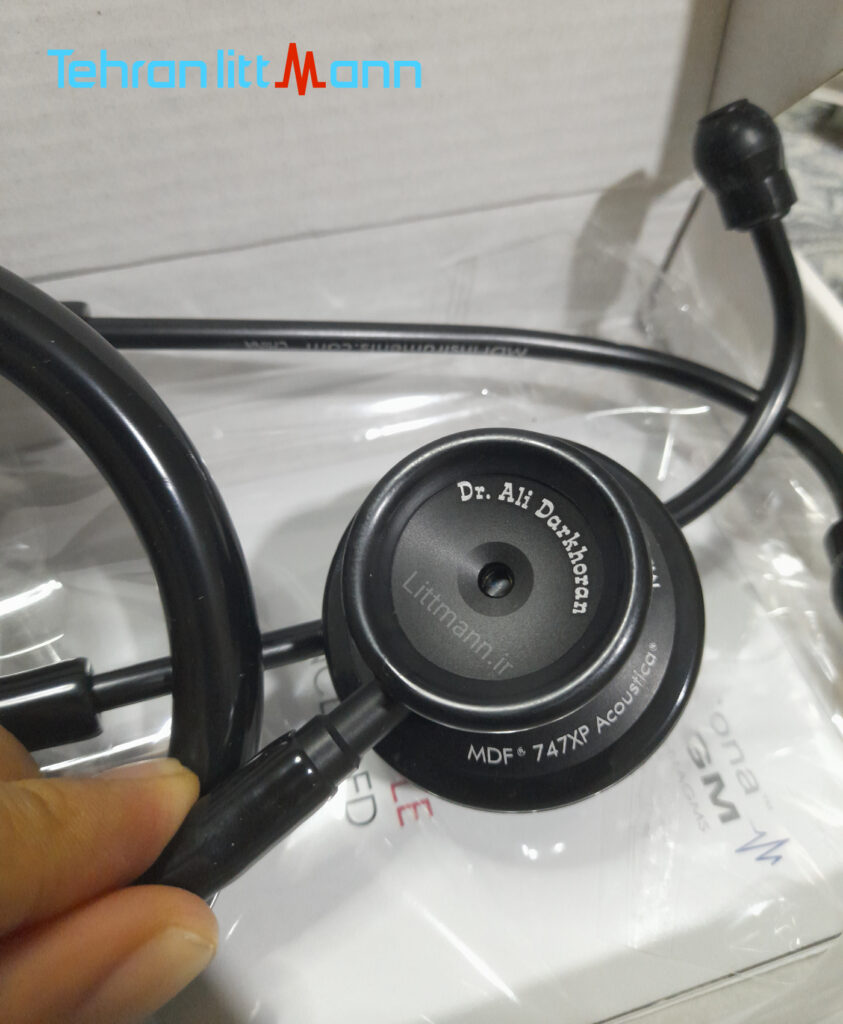 گوشی پزشکی MDF Acoustica 747 XP رنگ فول مشکی - تهران لیتمن