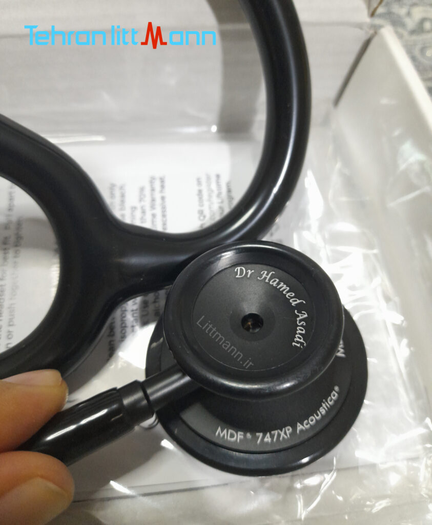 گوشی پزشکی MDF Acoustica 747 XP رنگ فول مشکی - تهران لیتمن