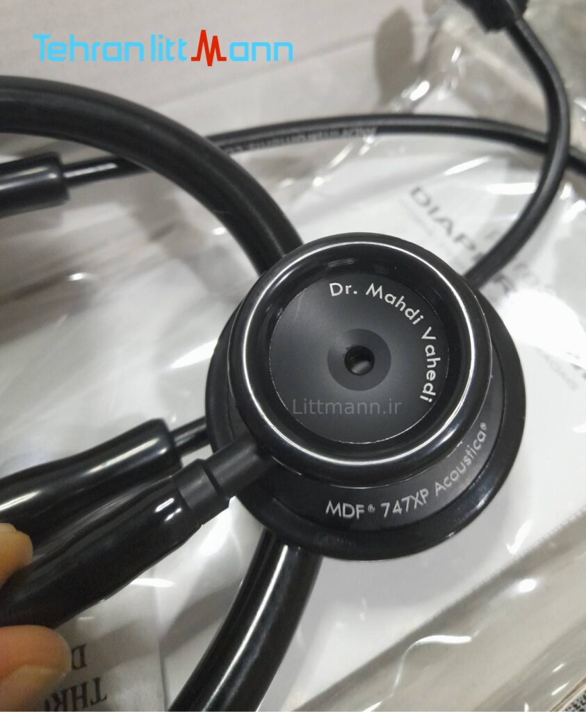 گوشی پزشکی MDF Acoustica 747 XP رنگ فول مشکی - تهران لیتمن